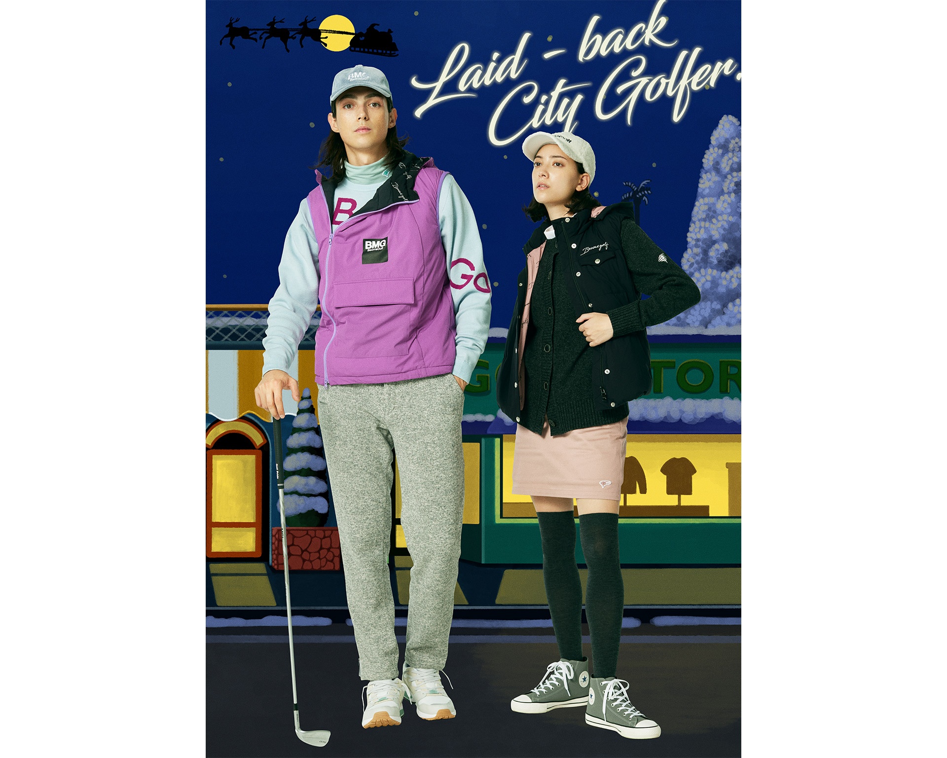 2022 WINTER COLLECTION “LAID BACK CITY GOLFER” | BEAMS GOLF MAGAZINE｜BEAMS GOLF（ビームス ゴルフ）